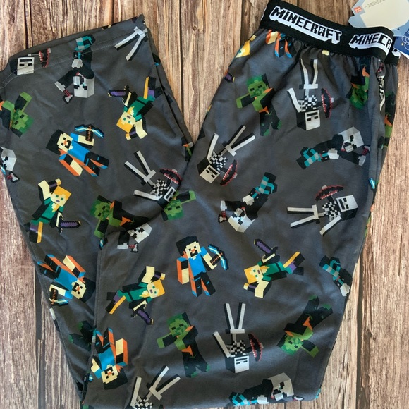 Minecraft | Bottoms | Minecraft Pajama Pants | Poshmark